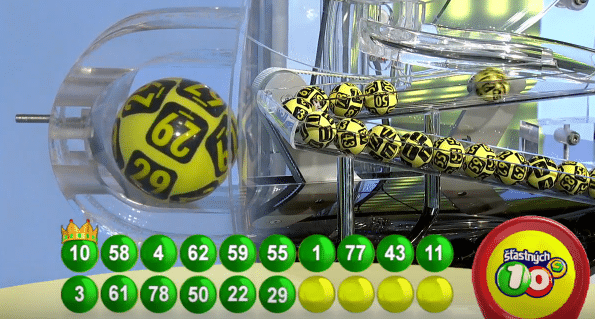 ŠŤASTNÝCH 10 výsledky polední a večerní